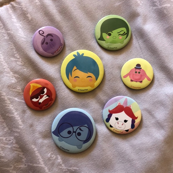 Disney | Other | Disneys Inside Out Pin Collection | Poshmark